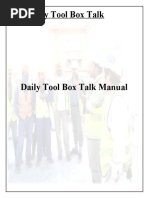 Tool Box Talk Calendar - 2025 | PDF | Hazards | Occupational Safety And ...