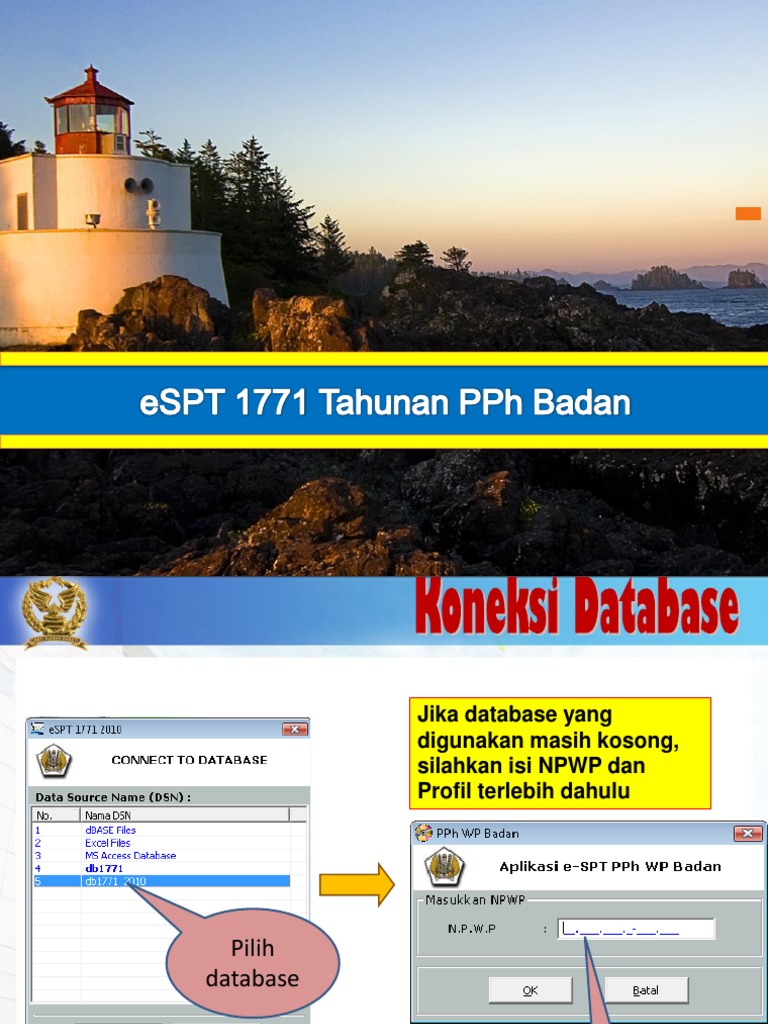 Panduan Lengkap eSPT 1771 PPh Badan | PDF