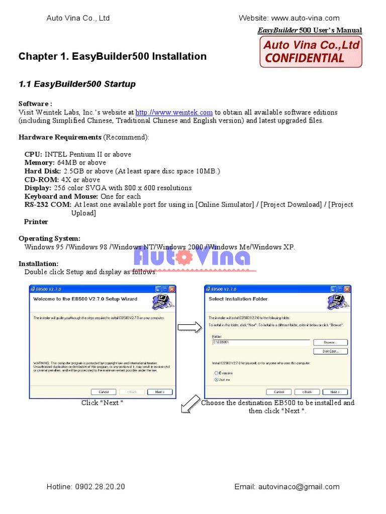Easy Builder MT 500 | PDF | Icon (Computing) | Menu (Computing)