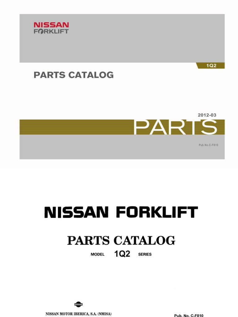 1Q2 Parts Catalog 2012 | PDF