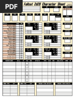 Fallout 2d20 RPG Settlers Supplement Settlement Sheet Digital | PDF