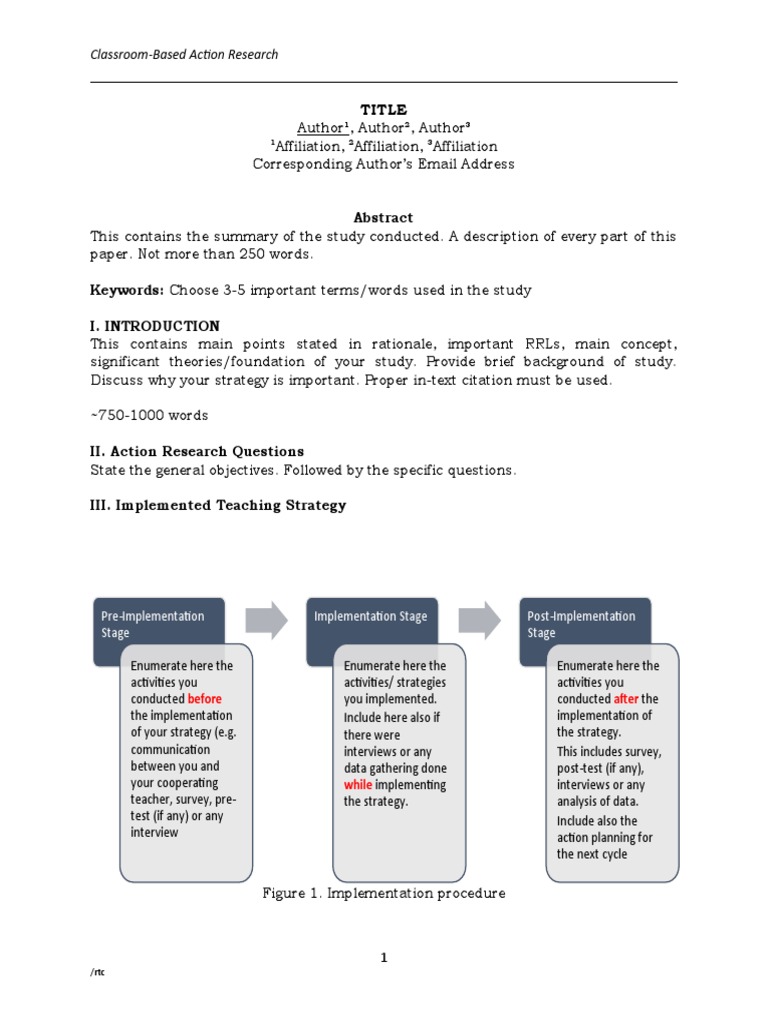 Title: Classroom-Based Action Research | PDF | Action Research | Data