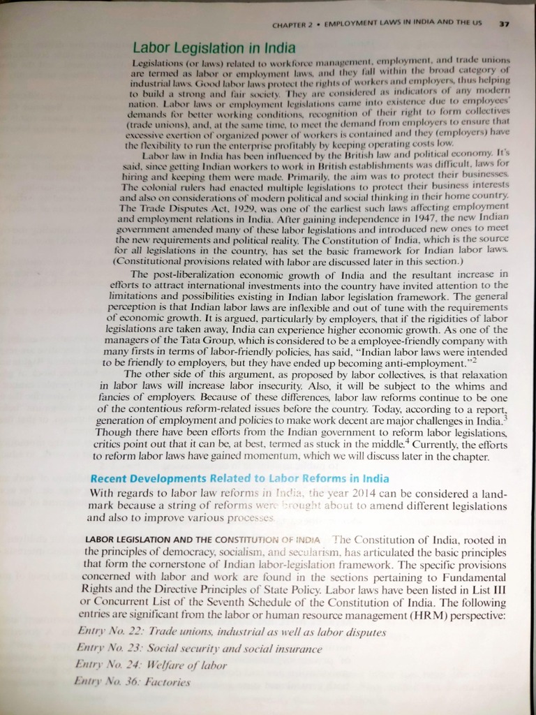 Labour Laws Hrm Mba Pdf