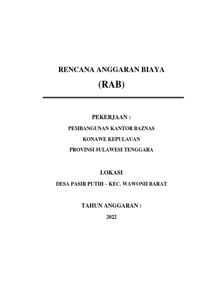 Rab Konkep Baznas Ok | PDF | Teknologi & Rekayasa