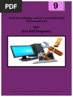 TLE ICT 10 Q4 INC Week1 8 | PDF | Computer Network | Network Topology