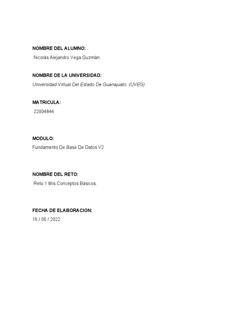 R1 - U1 - Mis Conceptos Básicos | PDF | Bases de datos | Edad de ... R1 - U1 - Mis Conceptos Básicos | PDF | Bases de datos | Edad de ...