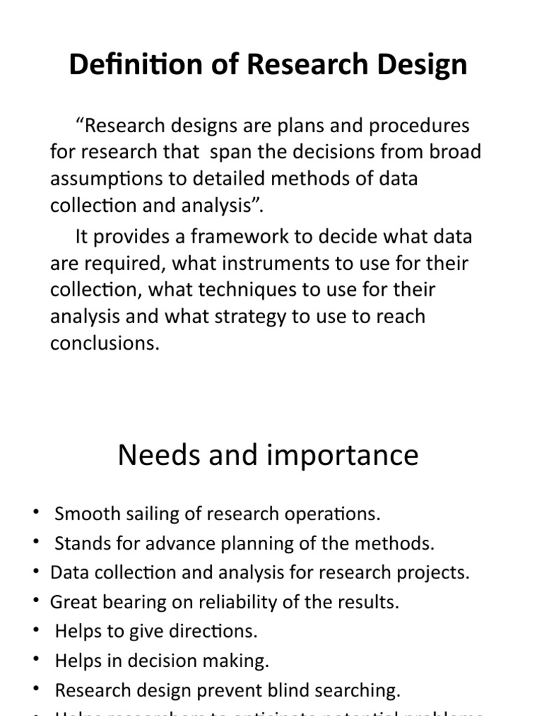Chapter 2 Research Design | PDF | Qualitative Research | Design