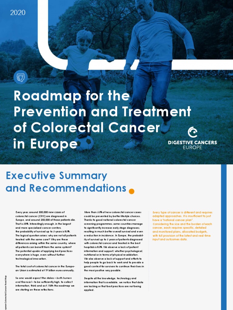 DICE Roadmap Colorectal Cancer Europe FINAL | PDF | Cancer | Preventive ...