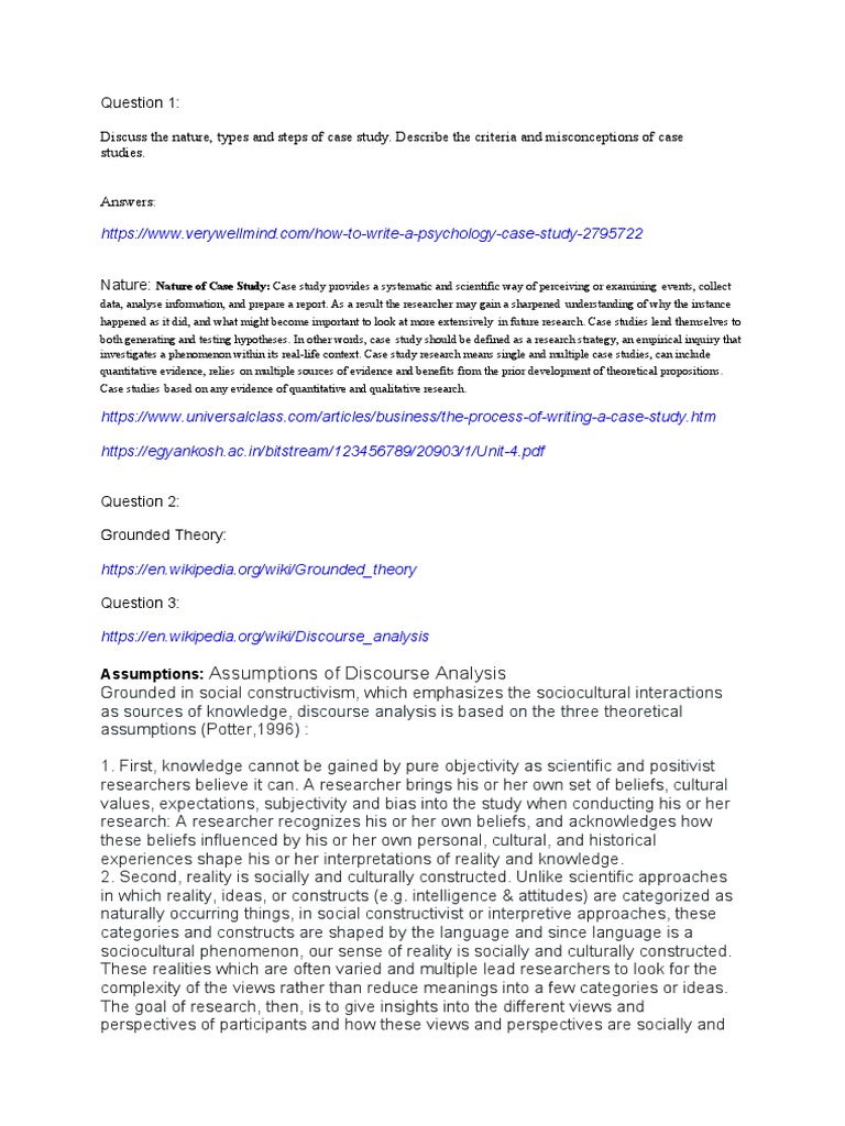 Research Methods | PDF | Case Study | Scientific Method