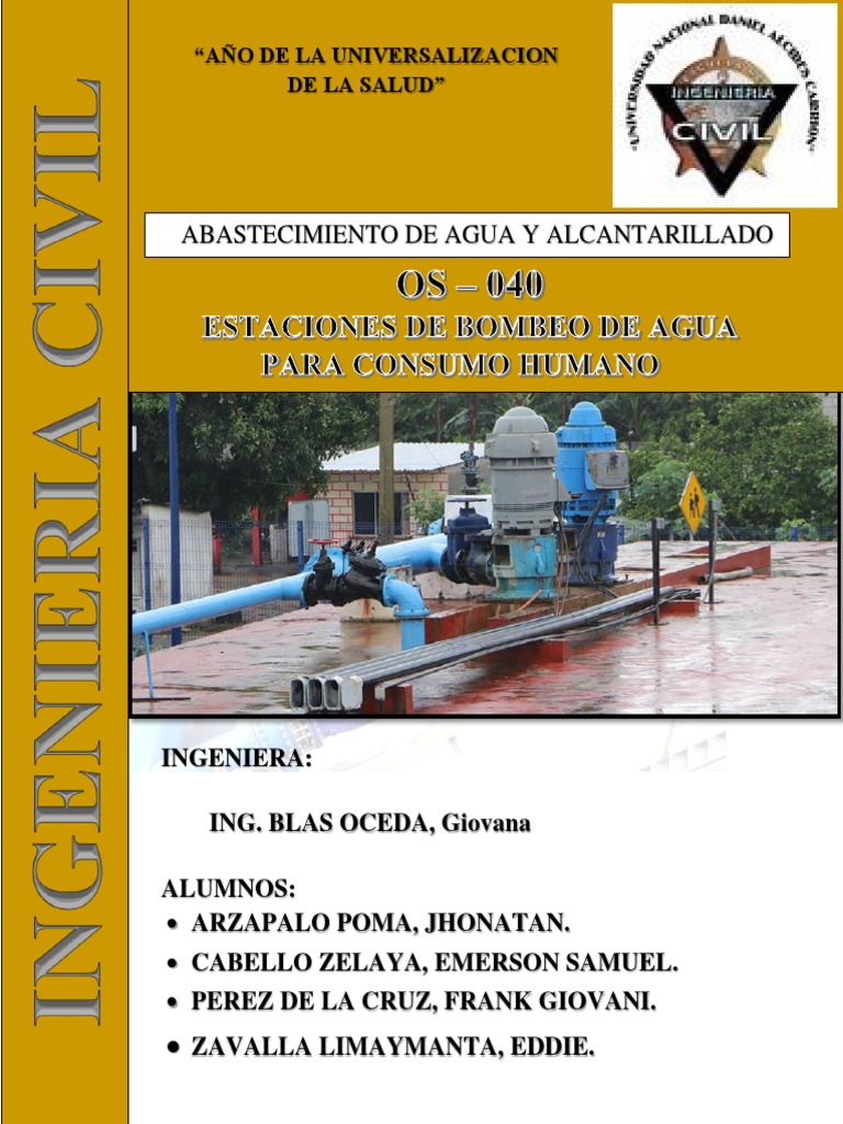 Folleto Final Norma Os - 040 | PDF | Bomba | Agua