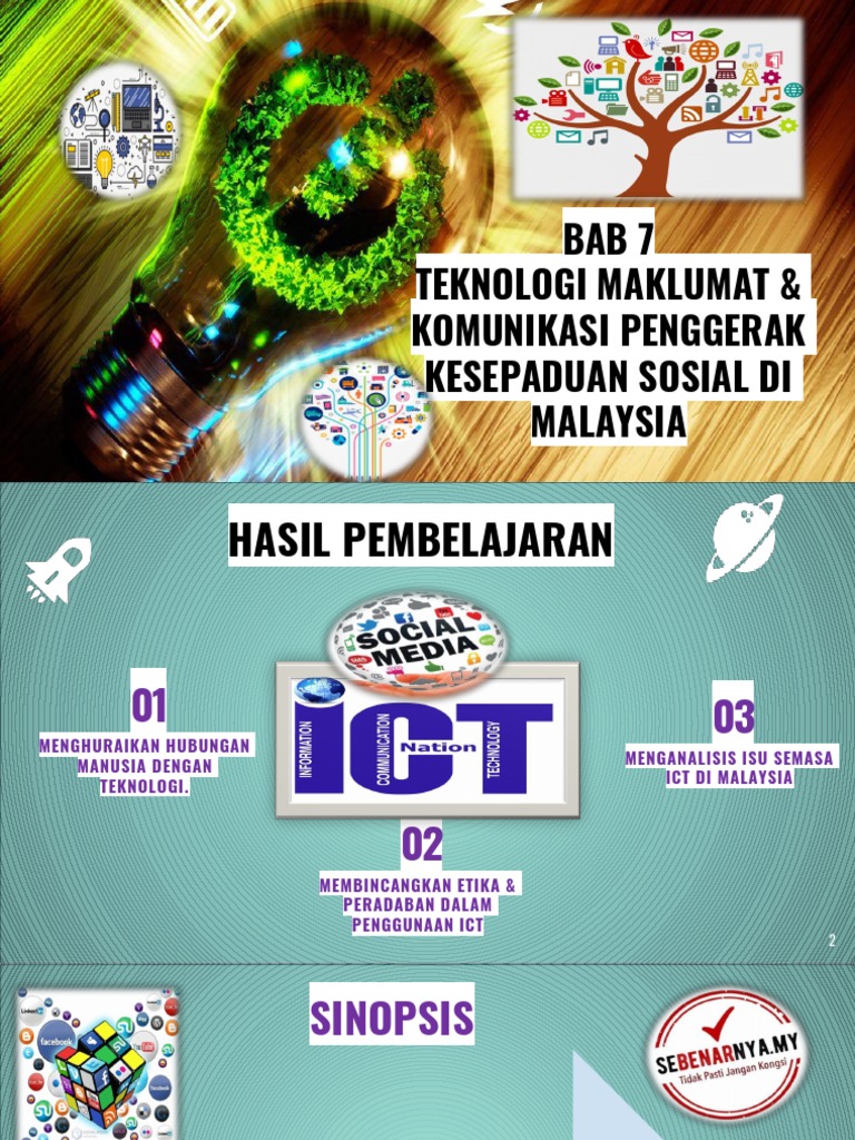 Bab 7 Teknologi Maklumat - Komunikasi Penggerak Kesepaduan Sosial Di ...