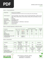 Safety Data Sheet - Distilled Water | PDF | Dangerous Goods | Toxicity