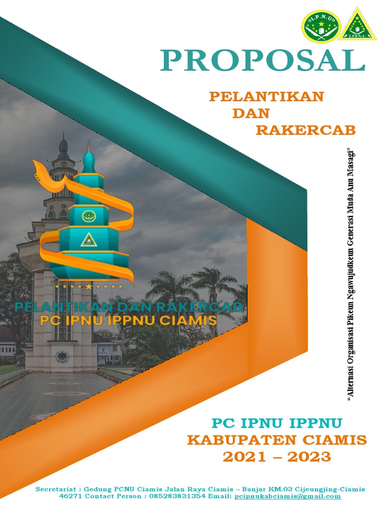 Proposal Pelantikan 22 FIXX | PDF