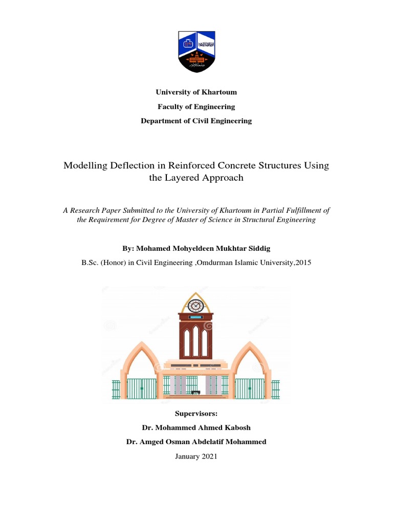 Modelling Deflection in Reinforced Concrete Structures Using The ...