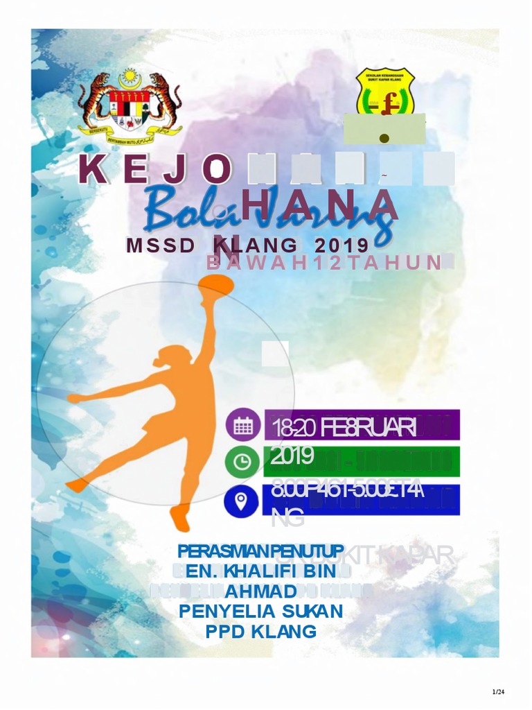 Kejohanan Bola Jaring MSSD Klang 2022 | PDF