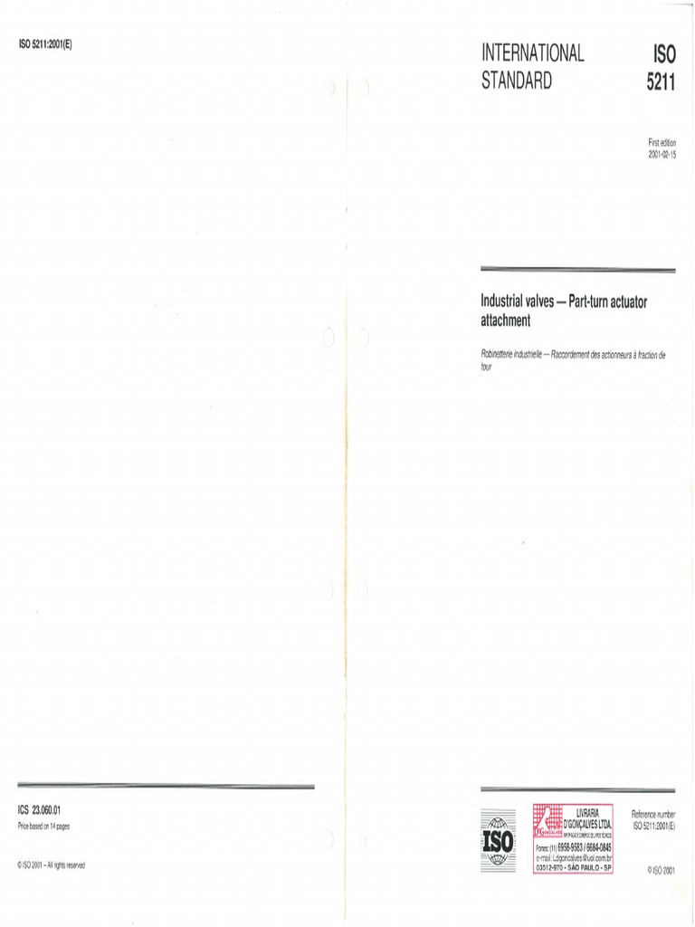 Iso 5211 | PDF