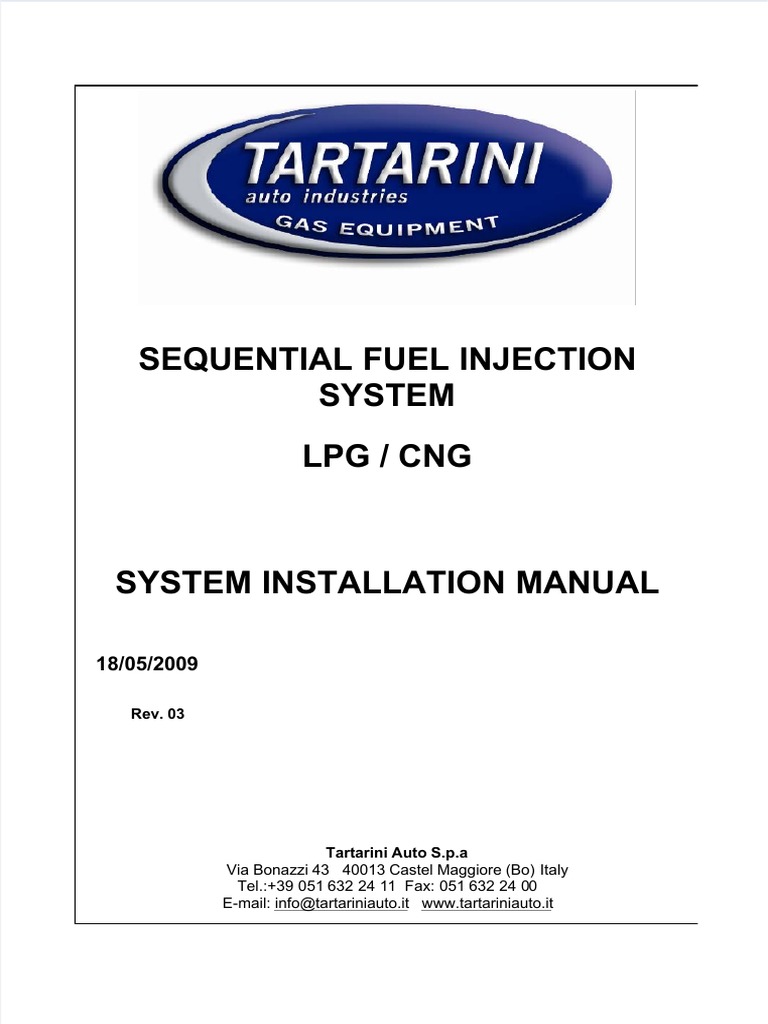 Vdocuments - MX - Tartarini Installation Manual | PDF | Fuel Injection ...