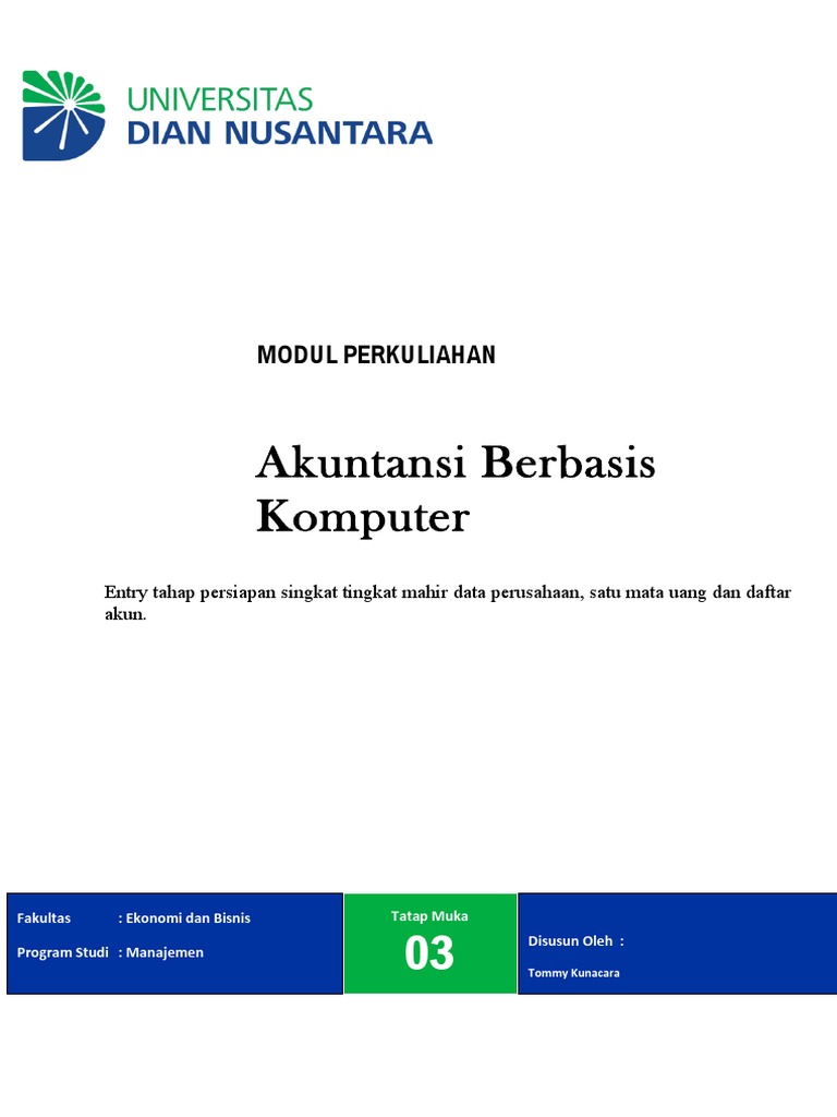 Modul 03 ABK | PDF