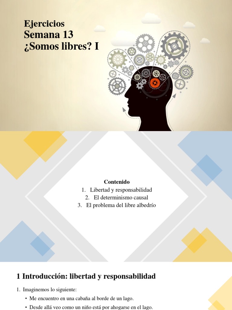 Libertad y responsabilidad | PDF | Libre albedrío | Determinismo