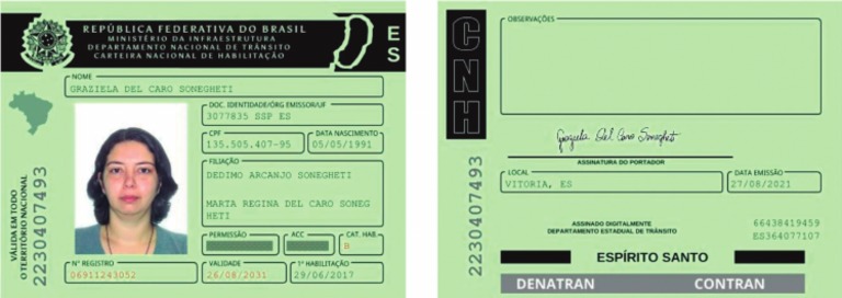 CNH Frente e Verso | PDF