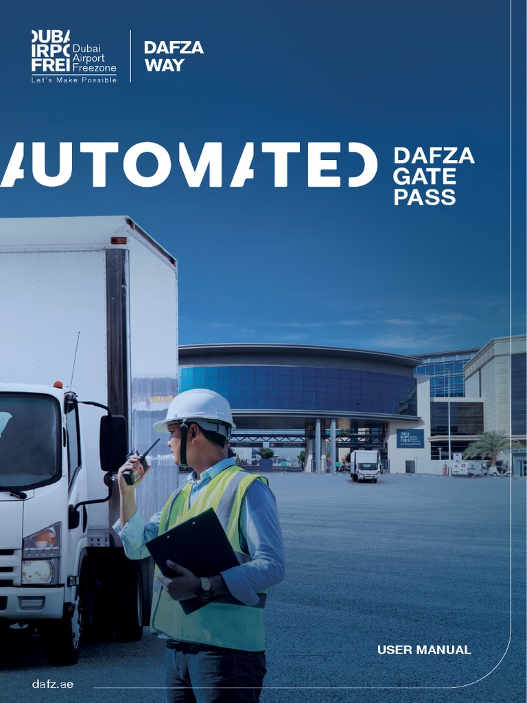 DAFZA Security - User Manual | PDF | Password