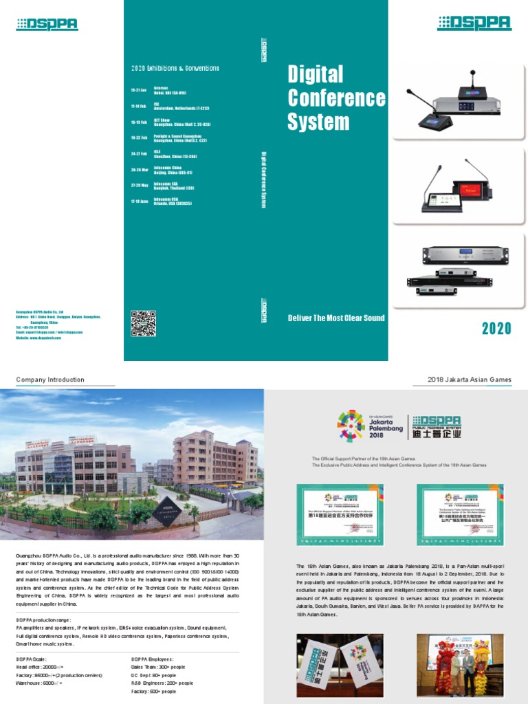 DSPPA Digital Conference System Overview | PDF | Microphone | Computer ...