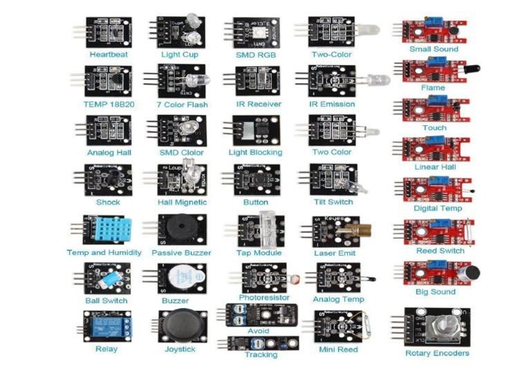 Kit 37 Sensores Arduino | PDF