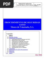 Loto Nom-004 | PDF | Administración de Seguridad y Salud Ocupacional