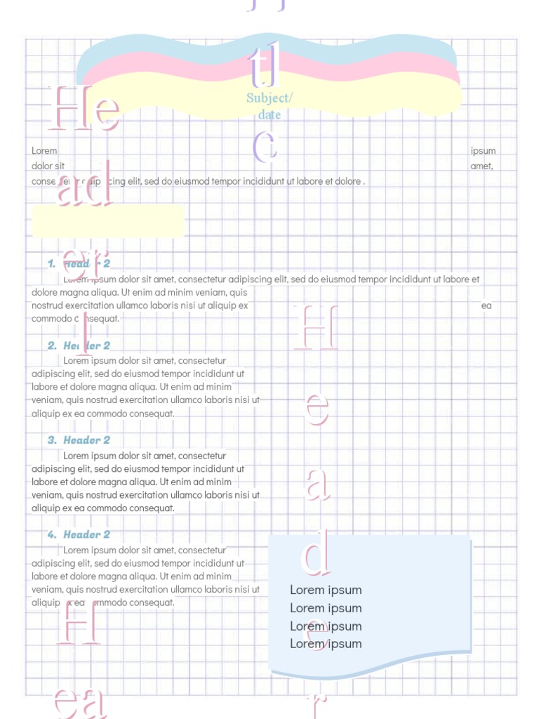 Aesthetic Notes Template (2022) | PDF