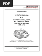 Army Vehicle Recovery Procedures | PDF | Anchor | Four Wheel Drive