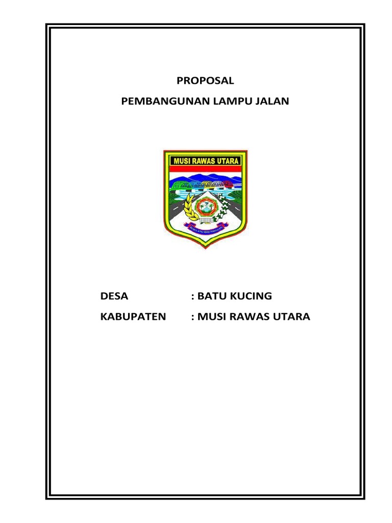 Proposal Pembangunan Tower Telkomsel | PDF