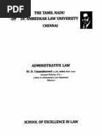 Administrative Law Notes KSLU Grand Final | PDF