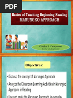 Lesson Plan Marungko | PDF