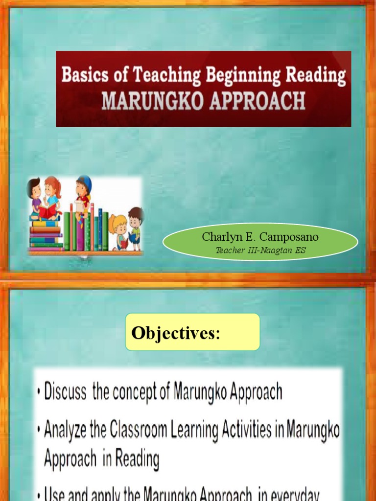 Marungko Approach Power Point | PDF