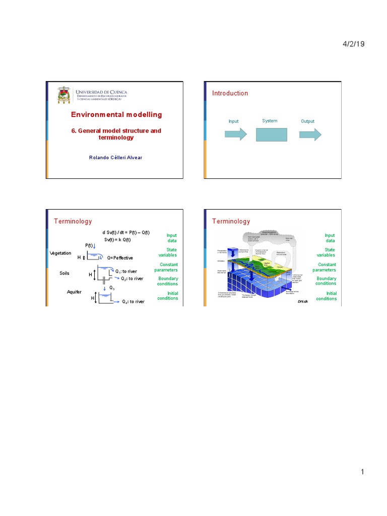 06 General Model Structure and Terminology | PDF