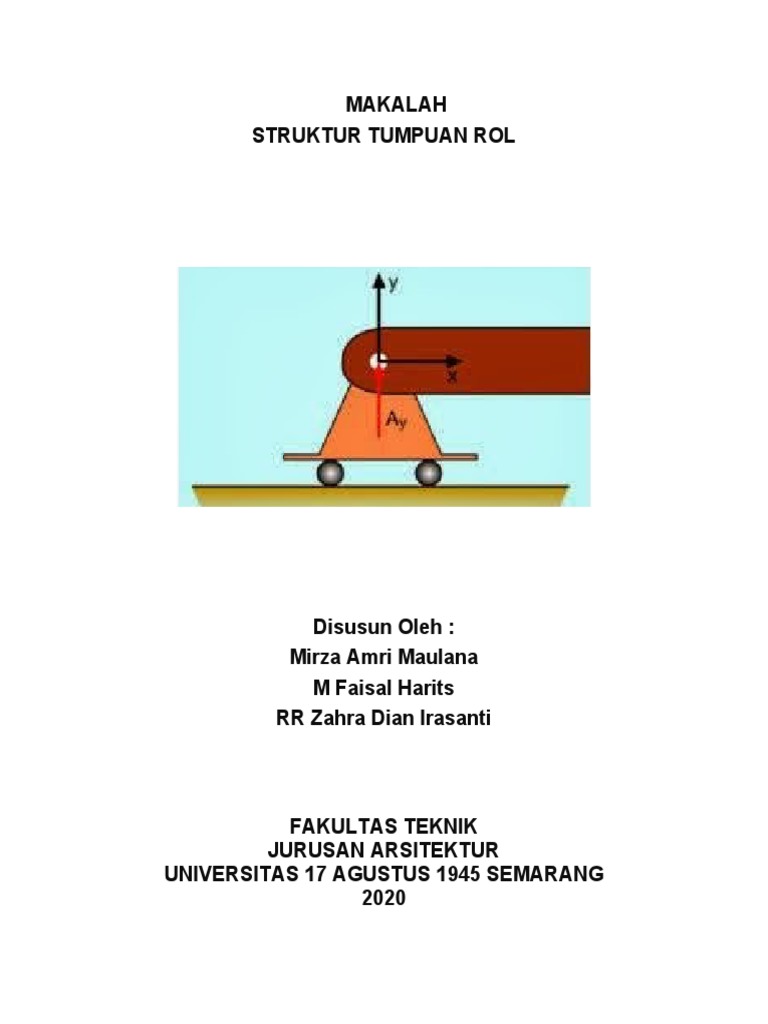 Struktur dan Penerapan Tumpuan Rol | PDF