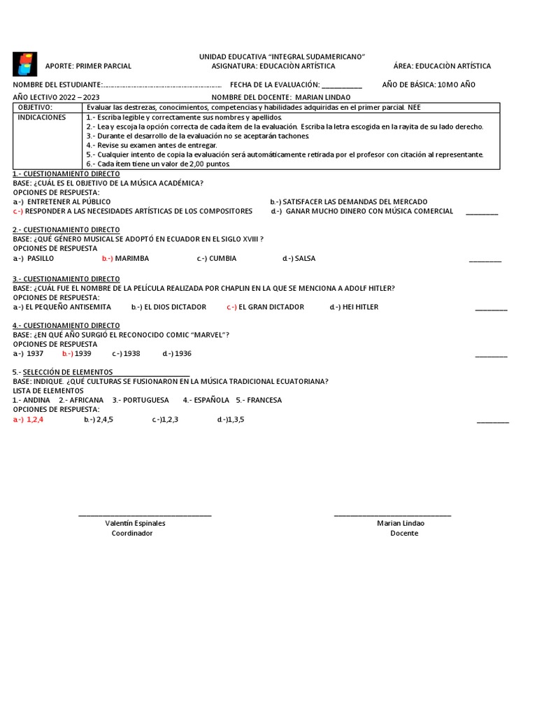 Aporte ECA 10MO | PDF
