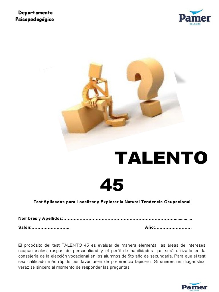 Talento 45 | PDF