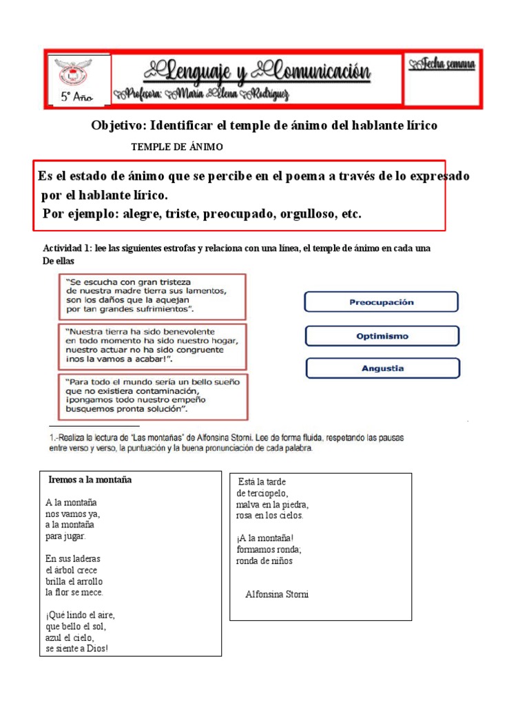 Clase 13 Junio Temple de Ánimo | PDF