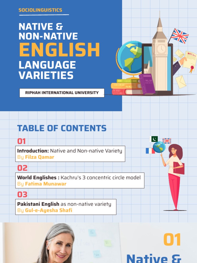 Native and Non-Native Variety | PDF | English Language | Second Language