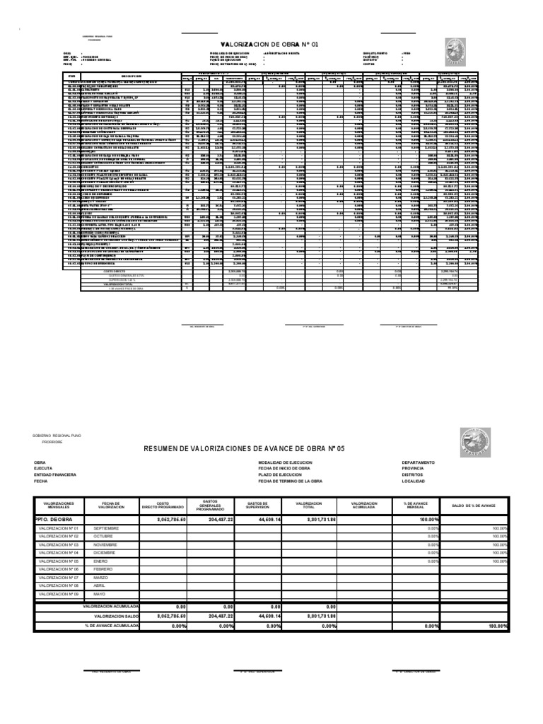FORMATOS INFORME MENSUAL