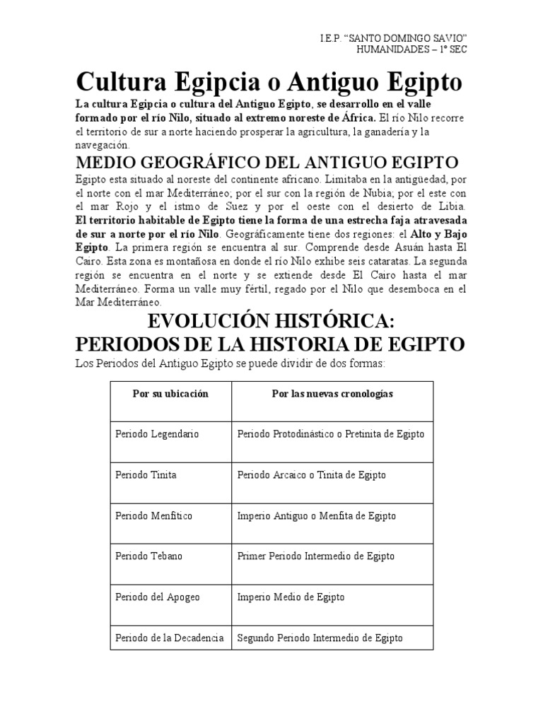 Historia del Antiguo Egipto | PDF | Antiguo Egipto | Osiris