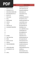 SG Contractor Database | PDF | Engineering