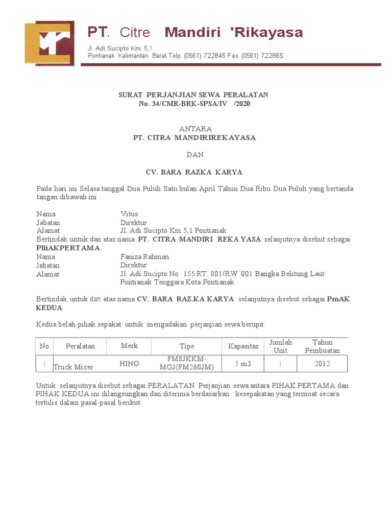 Surduk Truk Mixer | PDF