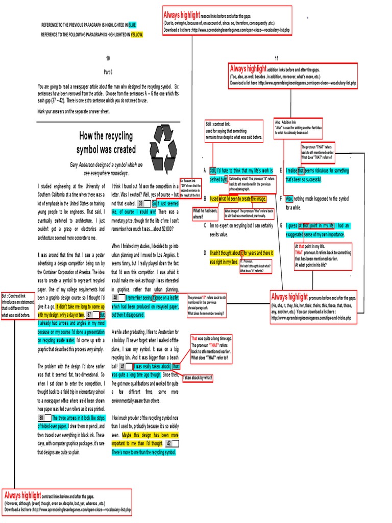 B2 First Gapped Text | PDF