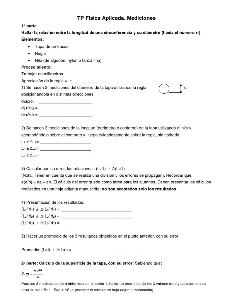 TP Mediciones | PDF
