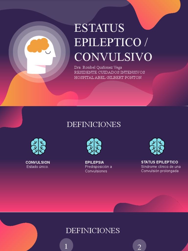 Estatus Convulsivo | PDF | Epilepsia | Medicina