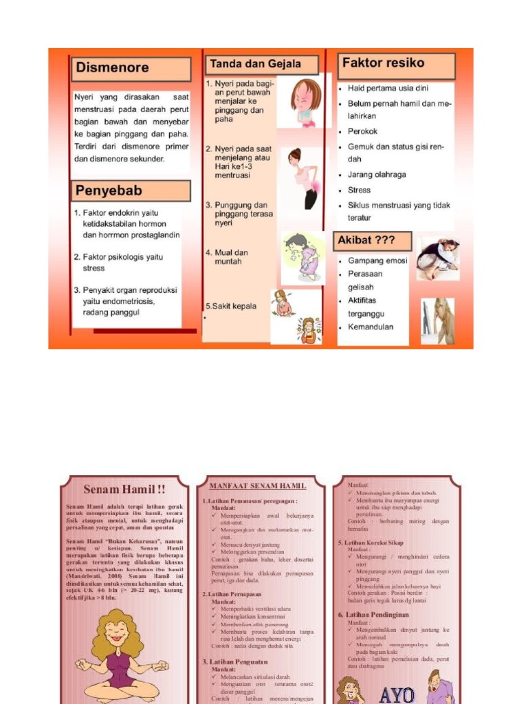 Leaflet Dismenore | PDF