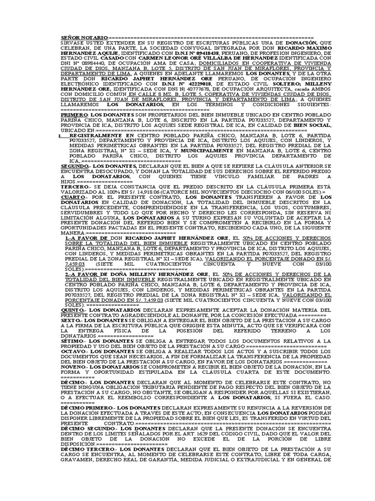 (000004) Apersonamiento | PDF | Donación | Justicia