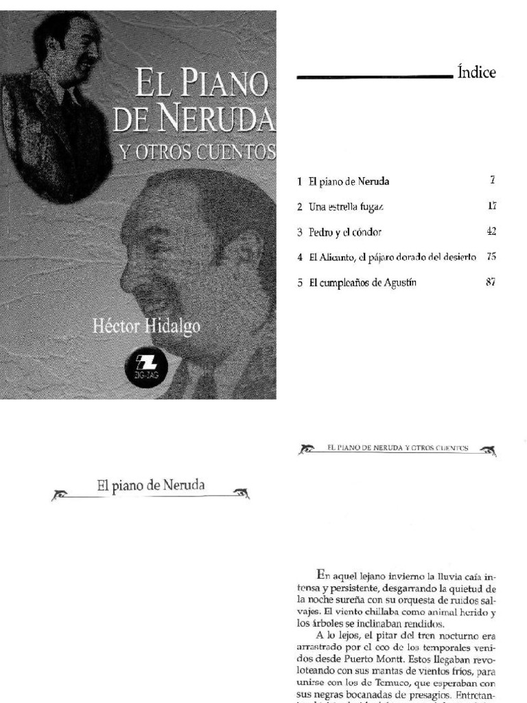 El Piano de Neruda Hector Hidalgo Opt | PDF
